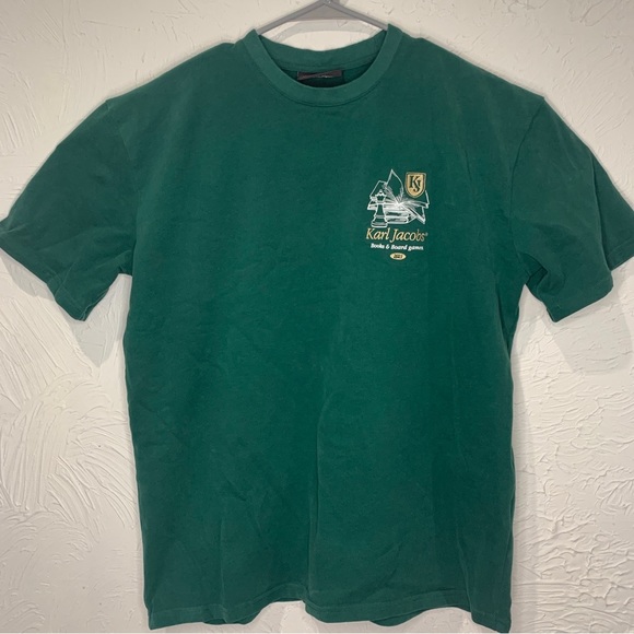 Karl Jacobs | Shirts | Karl Jacobs Books Board Games Green Tee Large ...